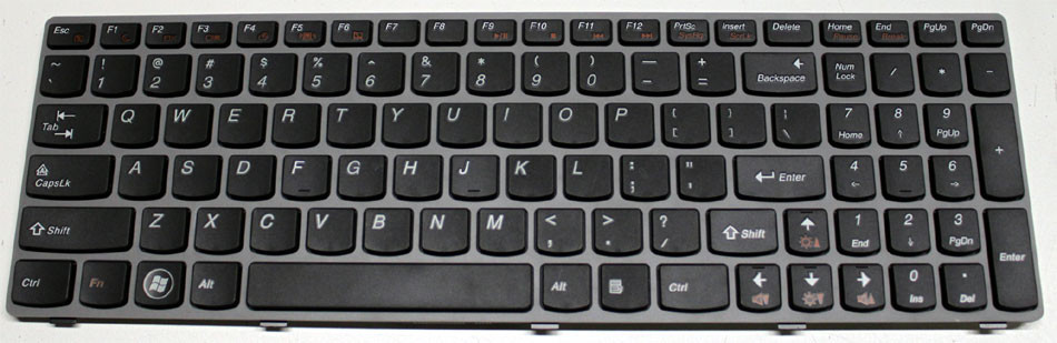 Lenovo G Series G580 MBB Laptop Keyboard Replacement | LaptopKeyboard.com
