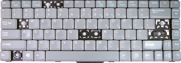 Gateway 400 Series 450RGH Laptop Keyboard Replacement | LaptopKeyboard.com