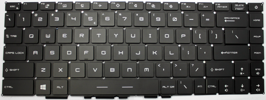 MSI Creator 15 A11U Laptop Keyboard Replacement | LaptopKeyboard.com