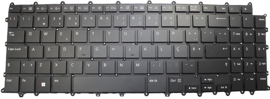 LG Gram 16Z90Q Laptop Keyboard Replacement | LaptopKeyboard.com