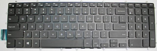 Dell Inspiron 17 7000 Series 15 D00000000 Laptop Keyboard Replacement ...
