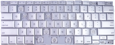 Apple Powerbook G4 Silver Laptop Keyboard Replacement | LaptopKeyboard.com