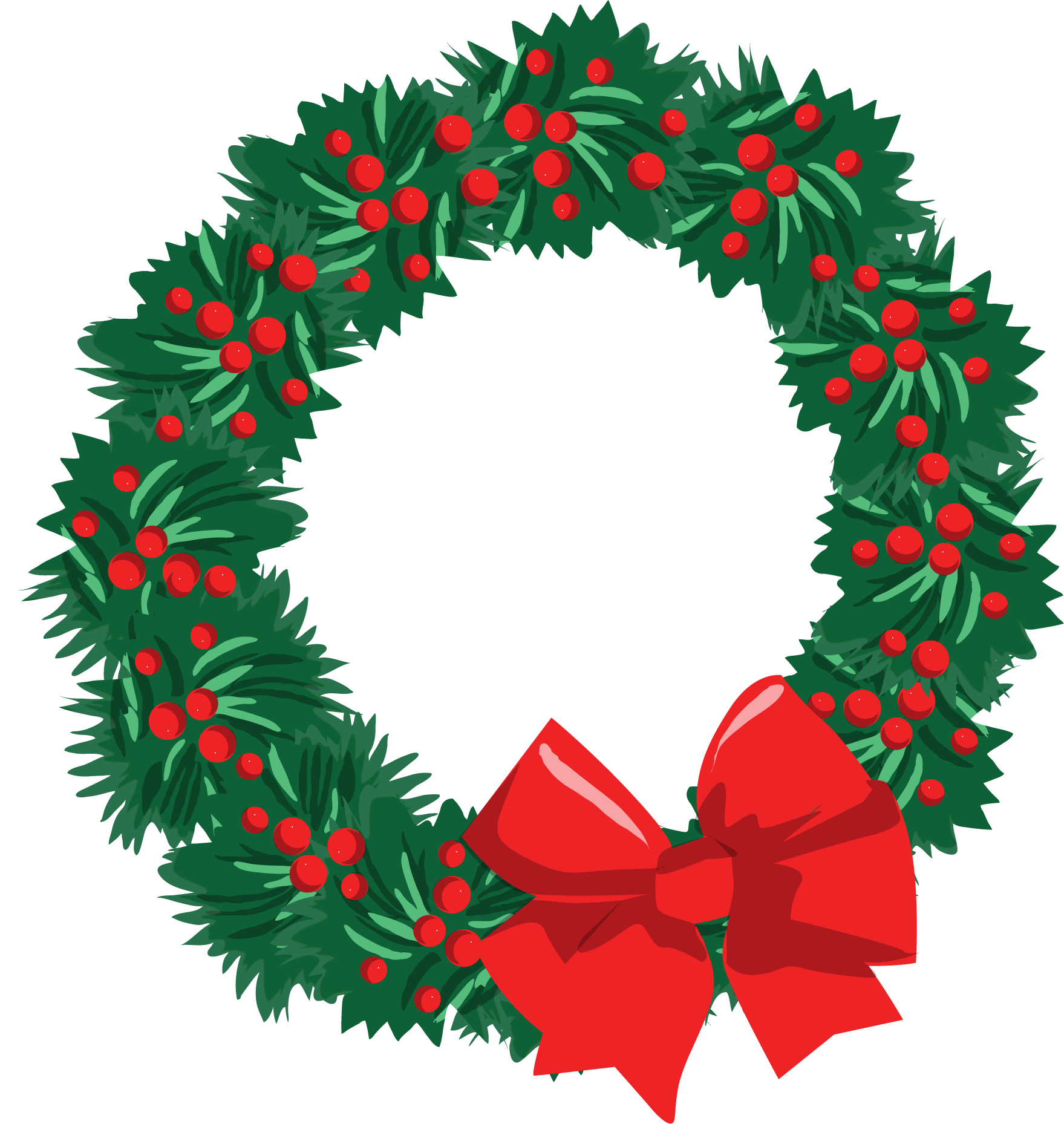 Merry Christmas Wreath Print And Cut File Snap Click Supply Co