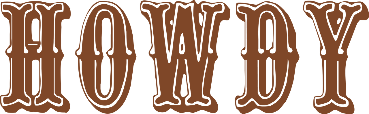 Howdy SVG Cut File - Snap Click Supply Co.
