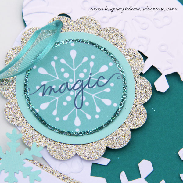 Quick and Easy Snowflake Gift Tags - Snap Click Supply Co.