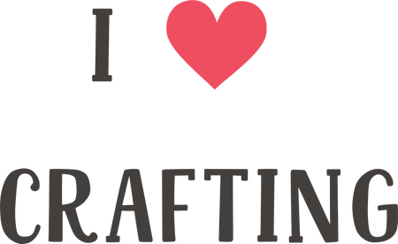 I Heart Crafting SVG Cut File - Snap Click Supply Co.