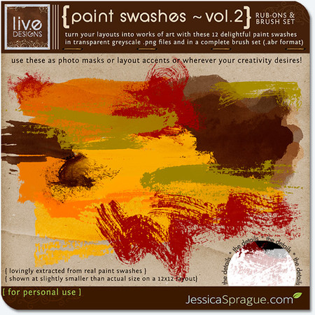 Paint Swashes Vol.2 - Snap Click Supply Co.
