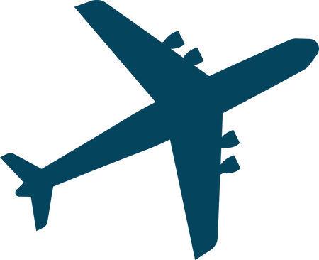 Airplane #5 SVG Cut File - Snap Click Supply Co.