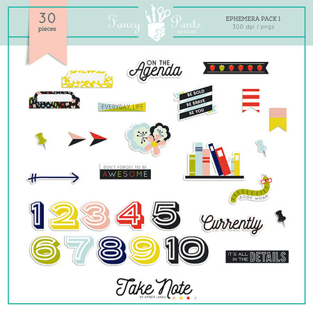Take Note Element Pack 1 - Snap Click Supply Co.