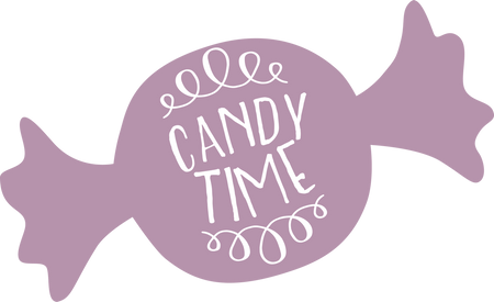 Candy Time SVG Cut File - Snap Click Supply Co.