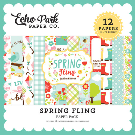 Spring Fling Paper Pack - Snap Click Supply Co.
