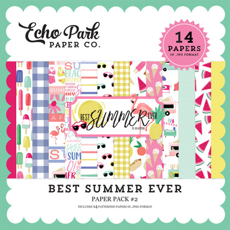 Best Summer Ever Paper Pack #2 - Snap Click Supply Co.