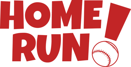 Home Run! SVG Cut File - Snap Click Supply Co.