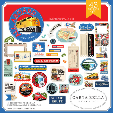 All Aboard Element Pack #2 - Snap Click Supply Co.