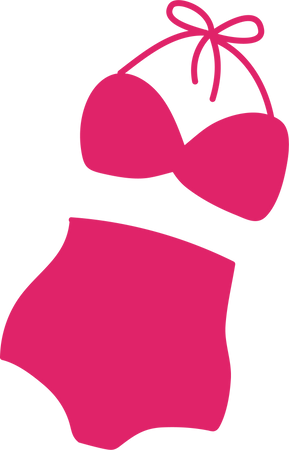 Best Summer Ever Bikini SVG Cut File - Snap Click Supply Co.