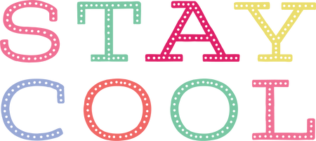 Stay Cool SVG Cut File - Snap Click Supply Co.
