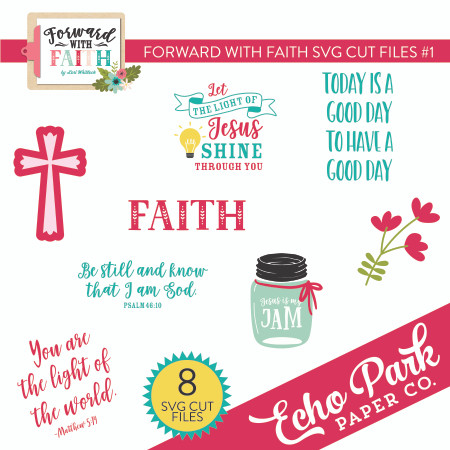 Forward With Faith SVG Cut Files #1 - Snap Click Supply Co.