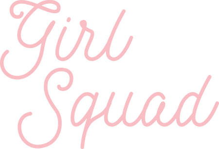 Girl Squad SVG Cut File - Snap Click Supply Co.