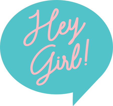 Hey Girl SVG Cut File - Snap Click Supply Co.