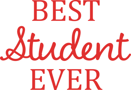 Best Student Ever #2 SVG Cut File - Snap Click Supply Co.