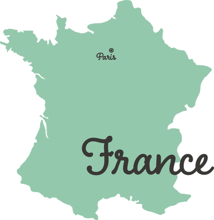 Paris, France SVG Cut File - Snap Click Supply Co.