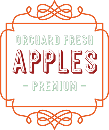 Orchard Fresh Apples SVG Cut File - Snap Click Supply Co.
