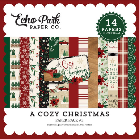 A Cozy Christmas Paper Pack #1 - Snap Click Supply Co.