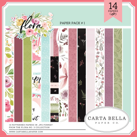 Flora No. 3 Paper Pack #1 - Snap Click Supply Co.