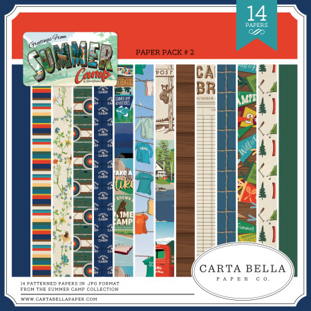 Summer Camp Paper Pack #2 - Snap Click Supply Co.