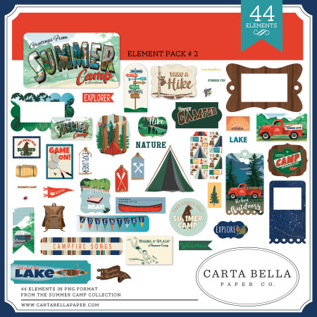 Summer Camp Element Pack #2 - Snap Click Supply Co.