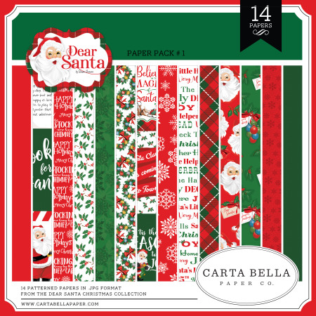 Dear Santa Paper Pack #1 - Snap Click Supply Co.
