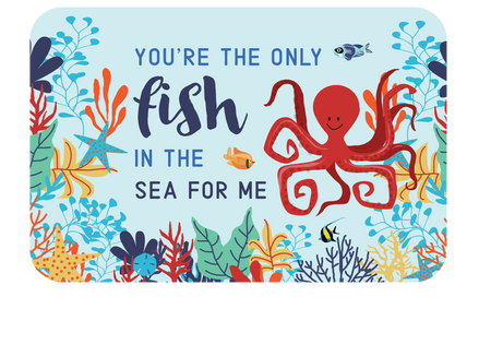 You're The Only Fish For Me Print & Cut File - Snap Click Supply Co.