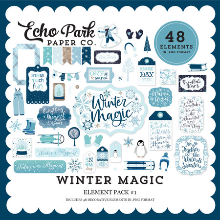 Winter Magic Element Pack #1 - Snap Click Supply Co.