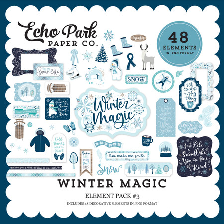 Winter Magic Element Pack #3 - Snap Click Supply Co.