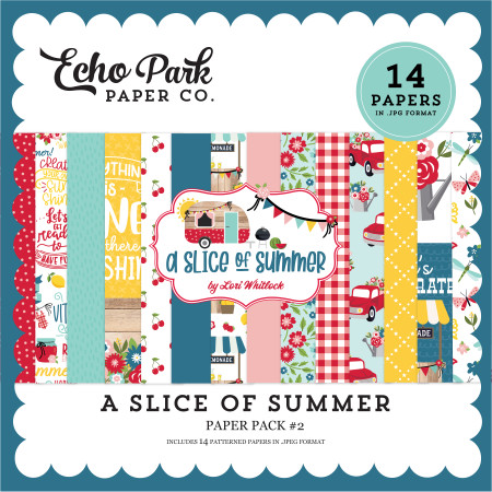 A Slice of Summer Paper Pack #2 - Snap Click Supply Co.
