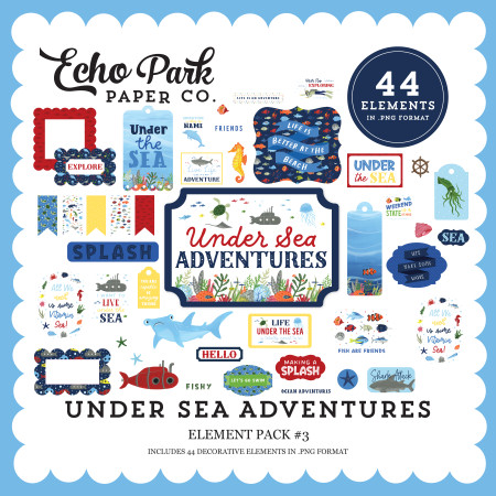 Under Sea Adventures Element Pack #3 - Snap Click Supply Co.