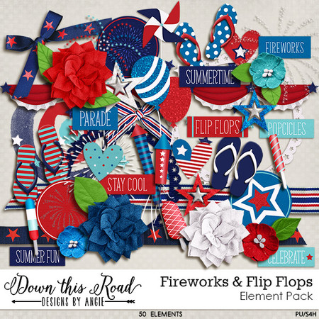 Fireworks & Flip Flops | Element Pack - Snap Click Supply Co.