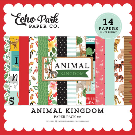 Animal Kingdom Paper Pack #2 - Snap Click Supply Co.