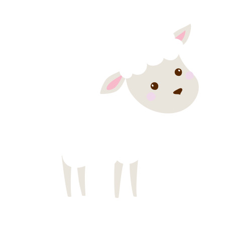 Lamb SVG Cut File - Snap Click Supply Co.
