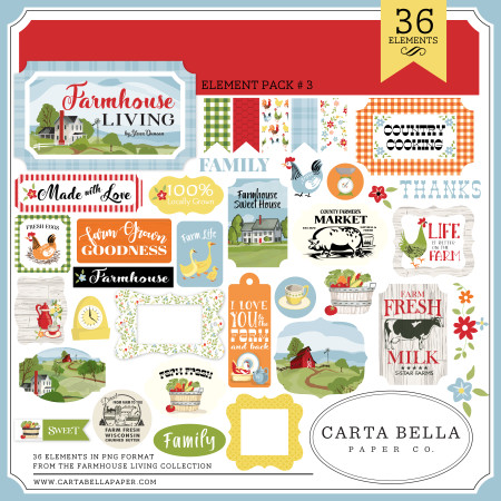 Farmhouse Living Element Pack #3 - Snap Click Supply Co.