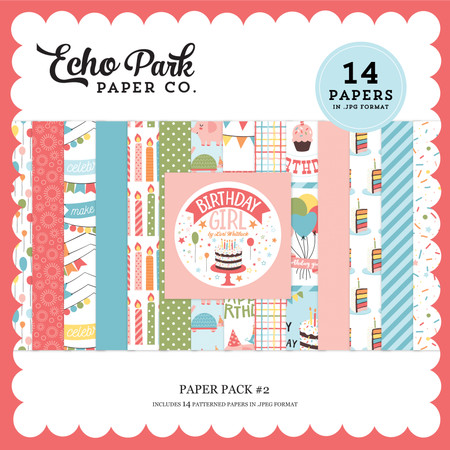 Birthday Girl Paper Pack #2 - Snap Click Supply Co.