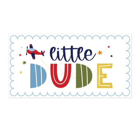 little Dude Print And Cut File - Snap Click Supply Co.