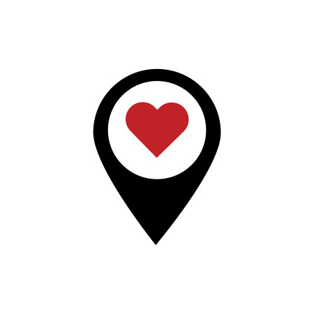 Dropped Pin SVG Cut File - Snap Click Supply Co.