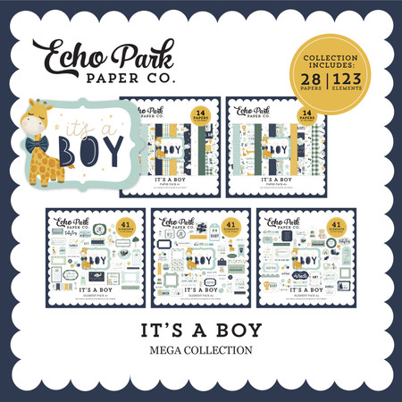 It's A Boy Mega Collection - Snap Click Supply Co.