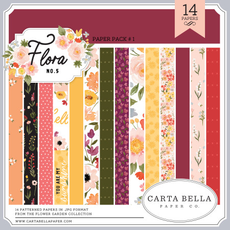 Flora No. 5 Paper Pack #1 - Snap Click Supply Co.