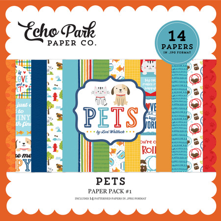 Pets Paper Pack #1 - Snap Click Supply Co.