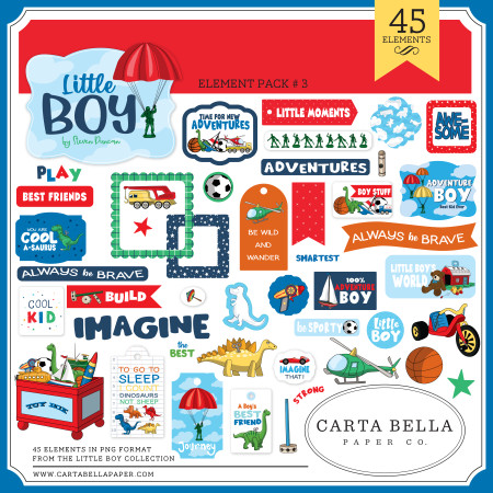 Little Boy Element Pack #3 - Snap Click Supply Co.