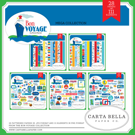 Bon Voyage Mega Collection - Snap Click Supply Co.
