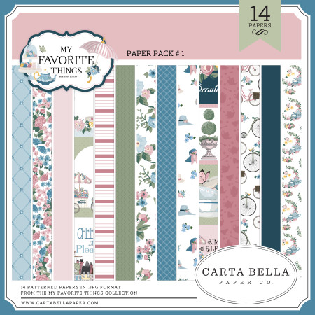 My Favorite Things Paper Pack #1 - Snap Click Supply Co.