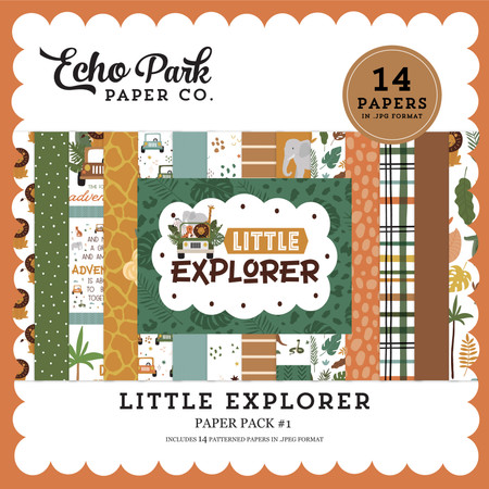 Little Explorer Paper Pack #1 - Snap Click Supply Co.